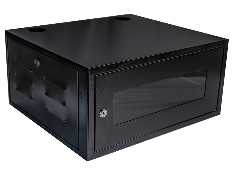 Abade Informática - RACK de Parede 19" Red-Tec 7U 450mm Preto